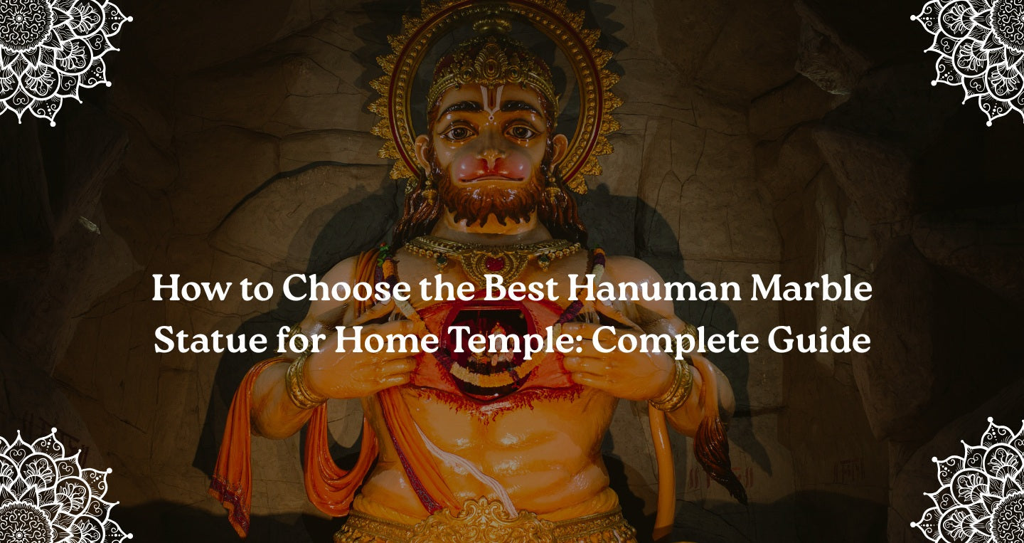 How to Choose the Best Hanuman Marble Statue for Home Temple: Complete ...
